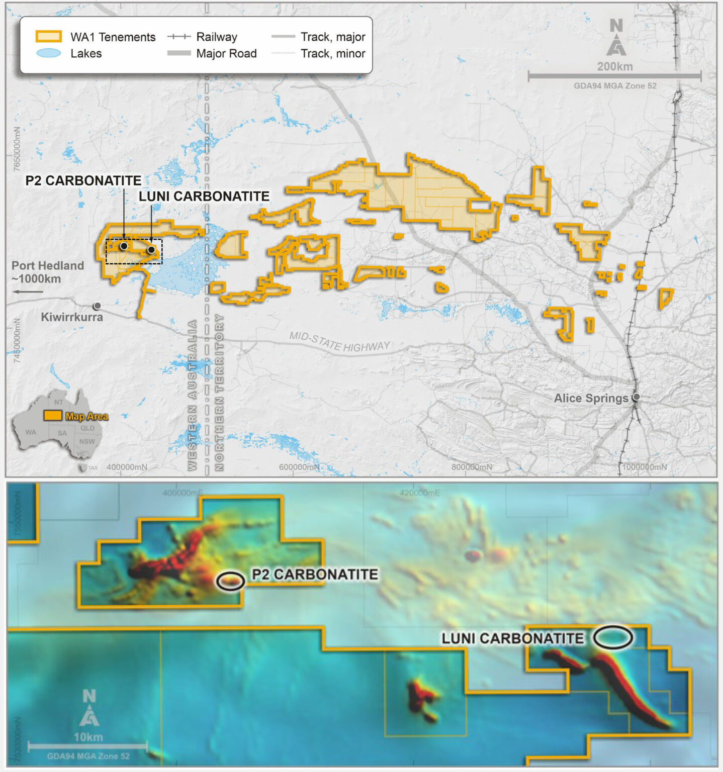 Projects - WA1 Resources LTD
